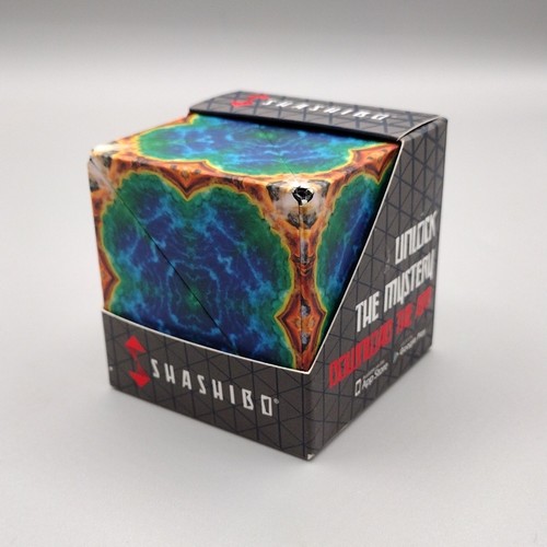 SHASHIBO Shape Shifting Box - Award-Winning Patented Fidget Cube w/ 36 ...