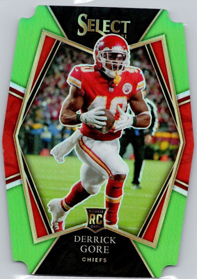 DERRICK GORE RC 2021 PANINI SELECT LIME GREEN ROOKIE SP /349 | eBay