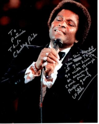 CHARLEY PRIDE Autographed Signed 8x10 Photograph - To Patrick GREAT ...