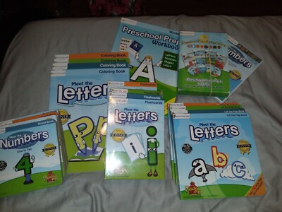 Meet the Vowels Preschool Prep & Meet the Shapes Preschool Prep | eBay