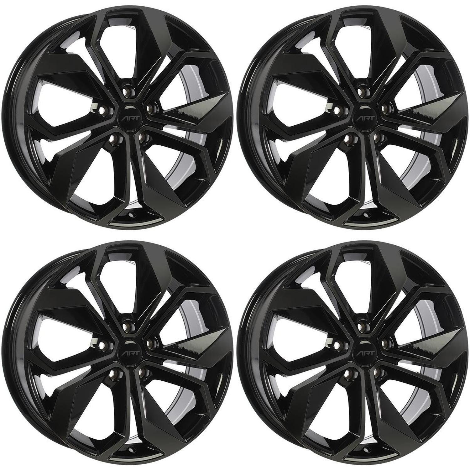Set of 4 Black 16in OEM Replica Wheel Rims for Chevrolet Cruze, OEP22U1 ...