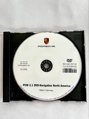 GENUINE PORSCHE 05-08 997 911 BOXSTER CAYMAN PCM 2.1 NAVIGATION DISC ...