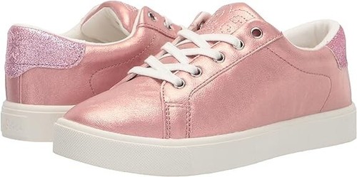 Sam Edelman, Ethyl, Girl's Metallic Low-Top Sneakers, Lavender Haze ...