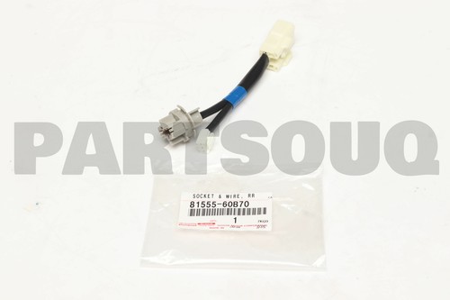 8155560B70 Genuine Toyota SOCKET & WIRE RR 81555-60B70 | eBay