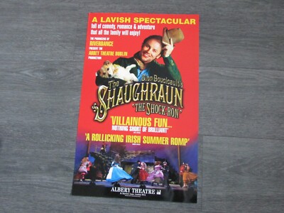 The Shaughraun the Shock-Ron Shock Ron Original Albery Theatre Poster ...