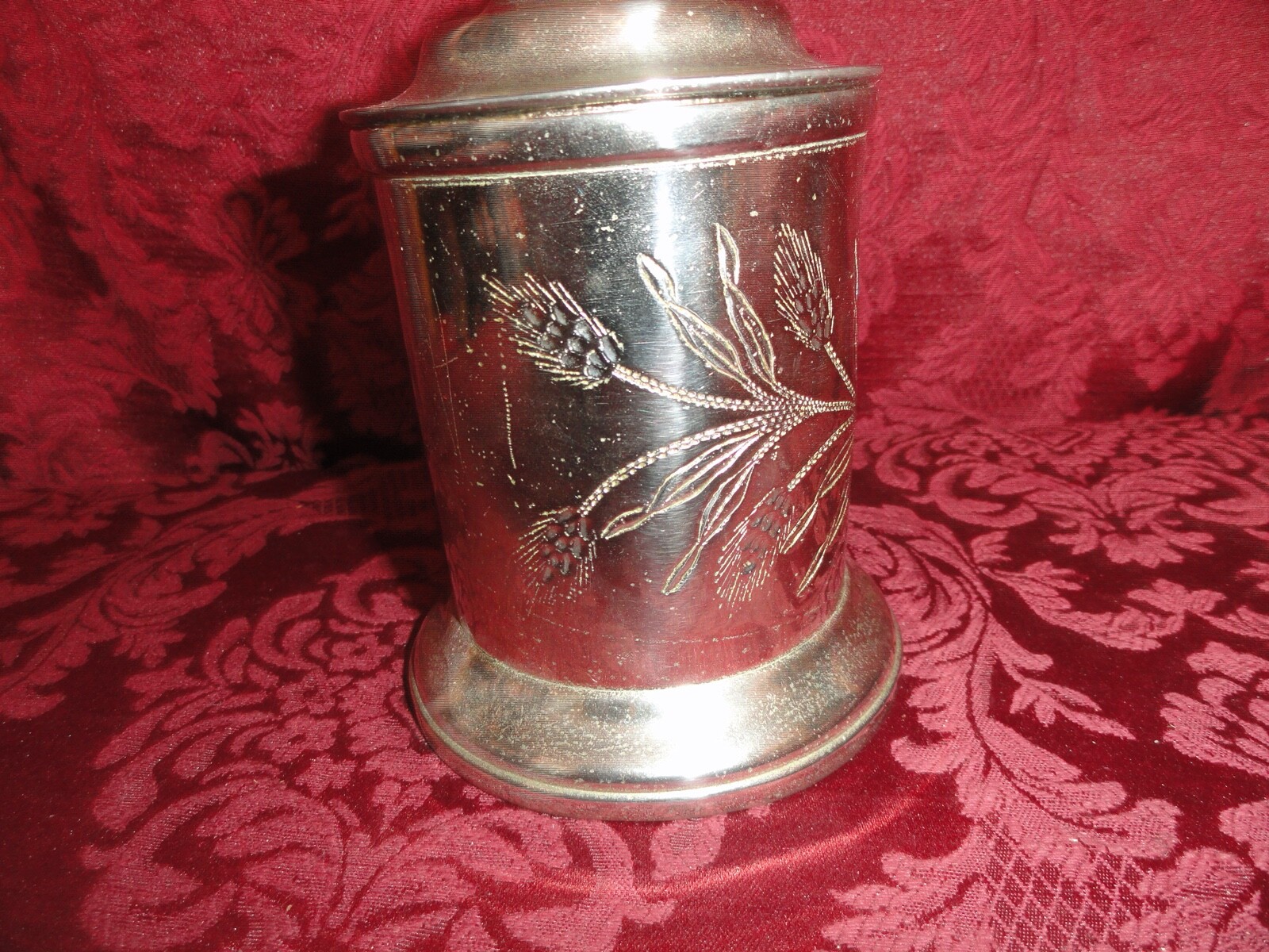 Homan & Co.Cincinnati Quadruple Silver Plate Catholic Communion Host ...