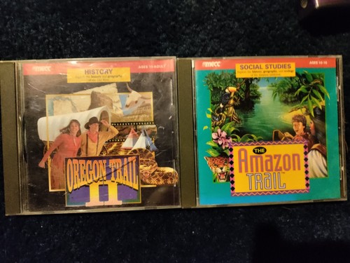 Oregon Trail 2 PC CD-Rom + Amazon Trail PC CD-Rom | eBay
