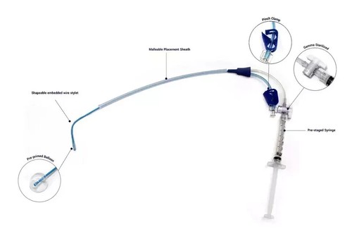 HSG Catheter HSG Cannulas Hysterosalpingogram Catheter 7 FR (10 PIECES ...