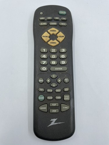 Zenith 6710V00121B Factory Original TV Remote B36A34Z, C27A24T, H27F36S ...