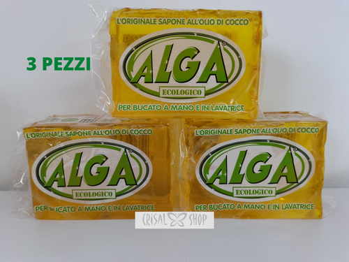 Alga sapone ecologico molle all'olio di cocco per bucato a mano e ...