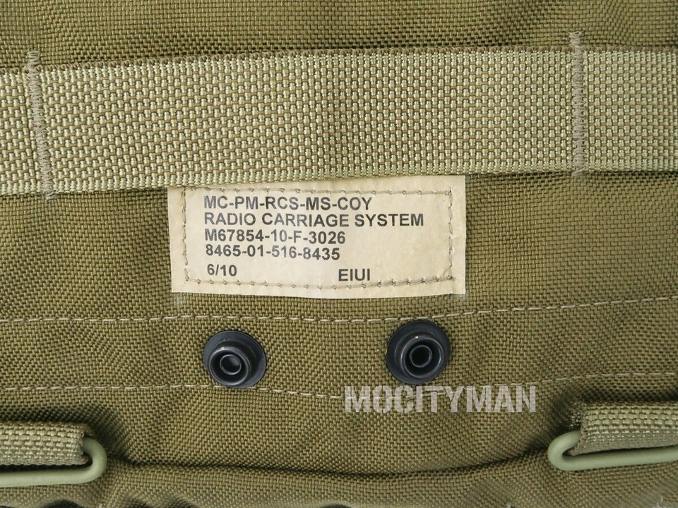 Eagle Coyote Patrol Pack Radio Carrier Bag USMC FSBE Military 2010 USA ...