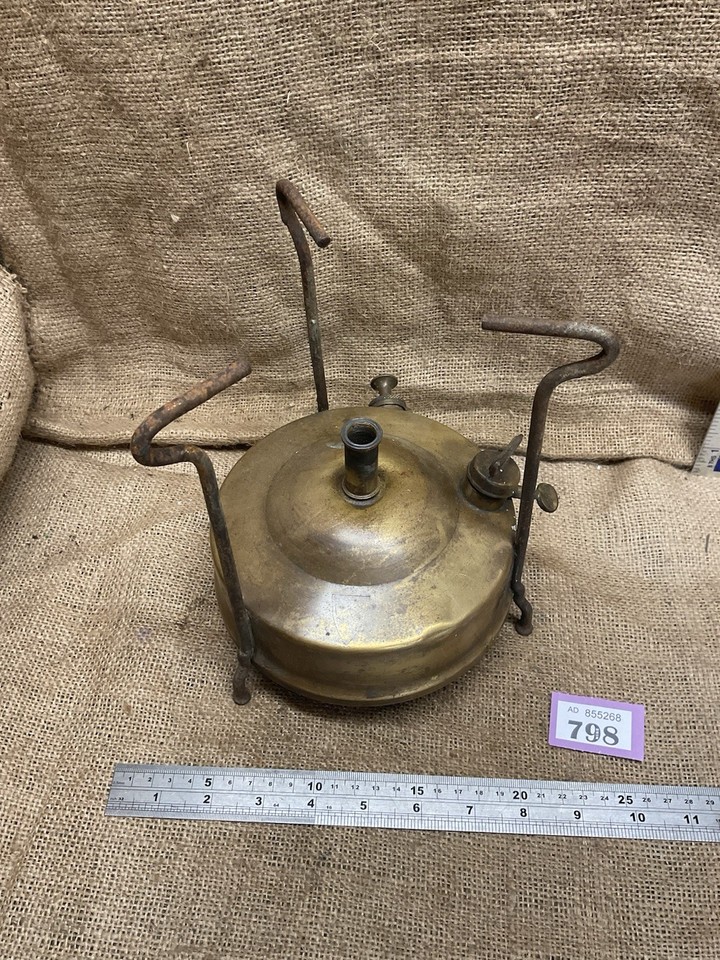 VINTAGE ORIGINAL BRASS VALOR CAMPING STOVE | eBay UK