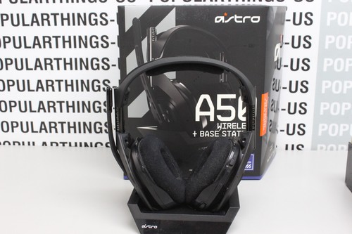 ASTRO A50 Wireless Headset Base Station 4th Gen PS5 PS4 PC MAC Black | eBay