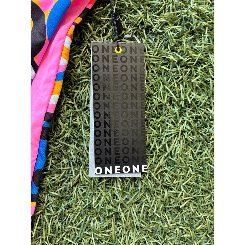 ONEONE Cheeky Bikini Bottoms Retro Print Swimwear Colorful Thong Size M | eBay