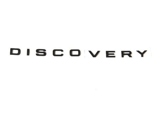 Genuine New LAND ROVER DISCOVERY BOOT BADGE Rear Narvik Black Emblem ...