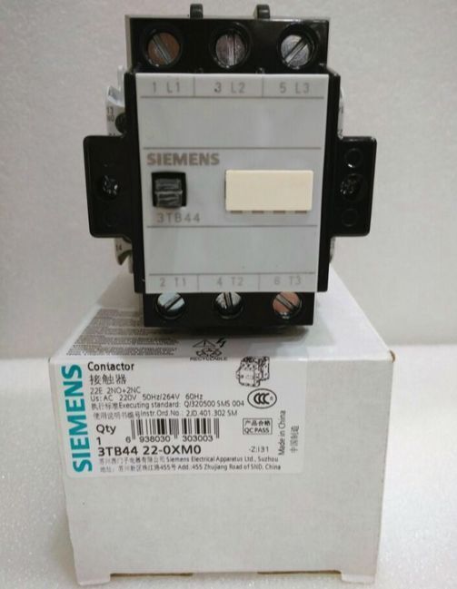 SIEMENS 3TB44 22-0XM0 220V Contactor New One Free Shipping 3TB4422-0XM0 ...