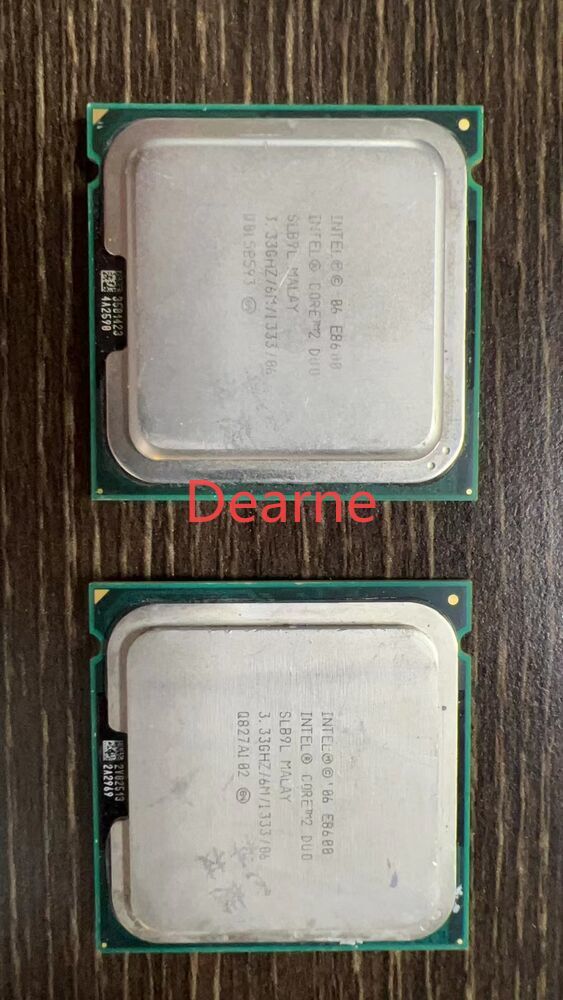 Intel Core 2 Duo E8600 (AT80570PJ0936M) SLB9L CPU 1333/3.33GHz LGA 775 ...