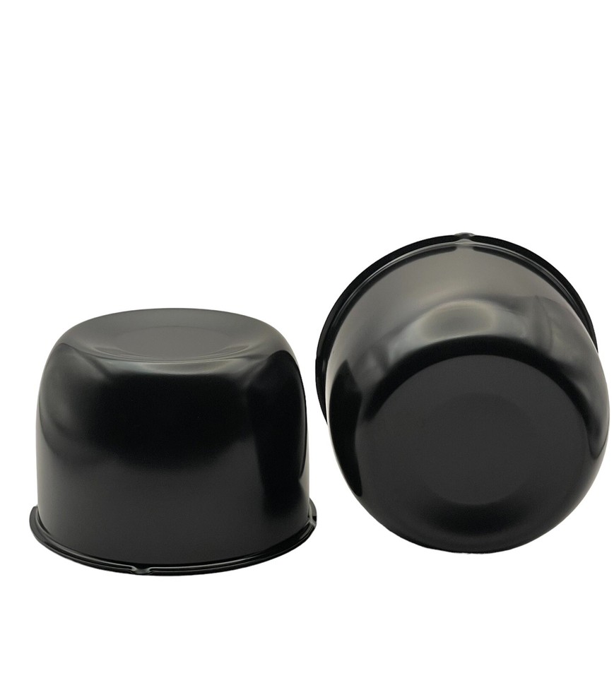 Set Of 4 Gorilla Black Push Thru Center Caps 4.25” OD Push-Thru Short 3 ...