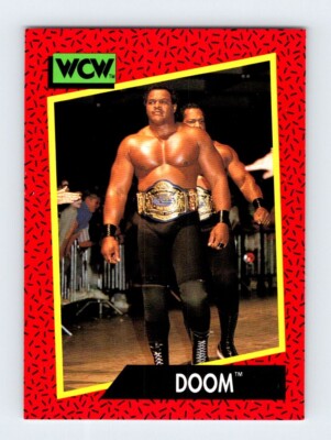 #139 DOOM TRADING CARD WCW Wrestling Vintage 1991 Impel SAL1 | eBay