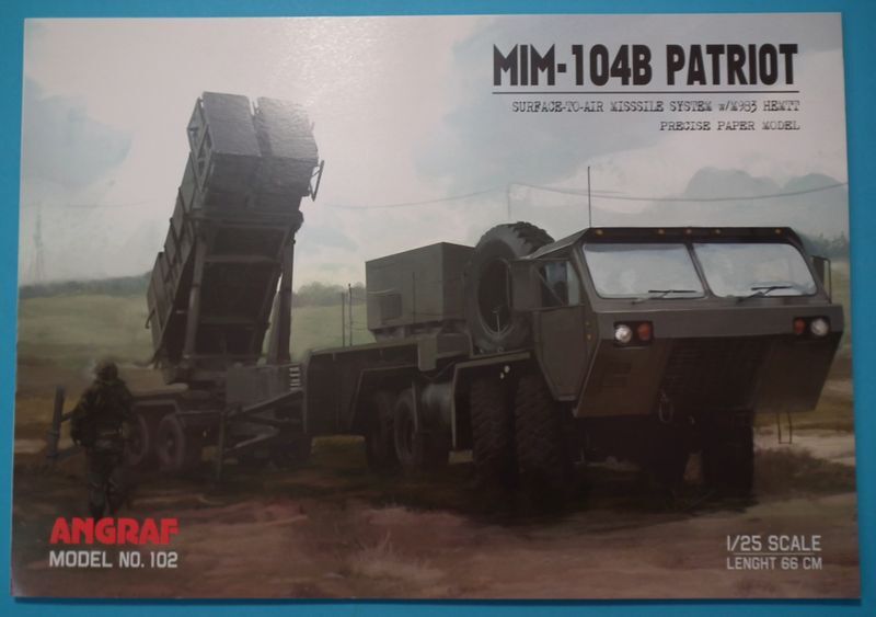 Angraf Model 102 - American air defense missile system MIM-104B Patriot ...