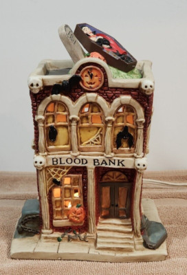 Vtg. Creepy Hollow Blood Bank Midwest of Cannon Falls Light Up ...