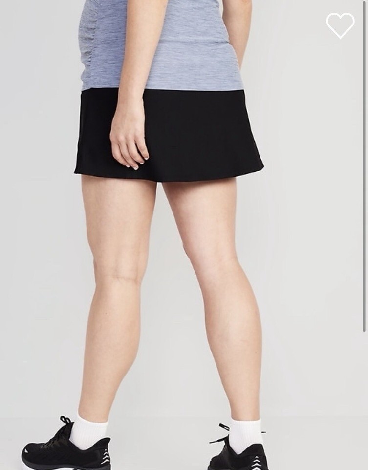 NWT old Navy Maternity Women’s XLARGE Black Powersoft Rollover Waist ...