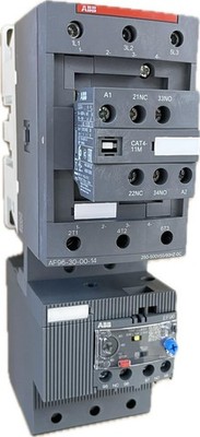 ABB 75HP Motor Starter 480V 3-Phase 2NO/2NC 480V-Coil AF96-30-22-14 ...