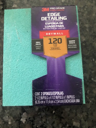 3M Edge Detailing Sanding Sponge 120 fine | eBay