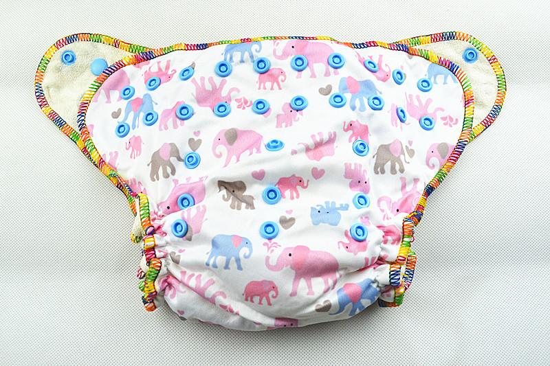 Top Quality Pink Thick Modern Cloth Nappy Waterproof Baby Girl Girly ...