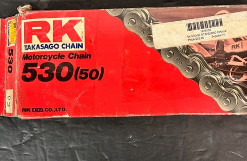 NEW RK TAKASAGO MOTORCYCLE CHAIN 530 X 92 LINKS 530X92 | eBay