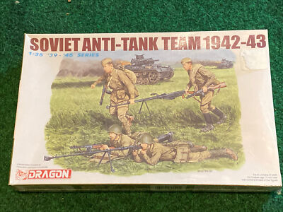 1/35 Dragon 6049: Soviet Anti-Tank Team '42-'43 (4 Figures) | eBay