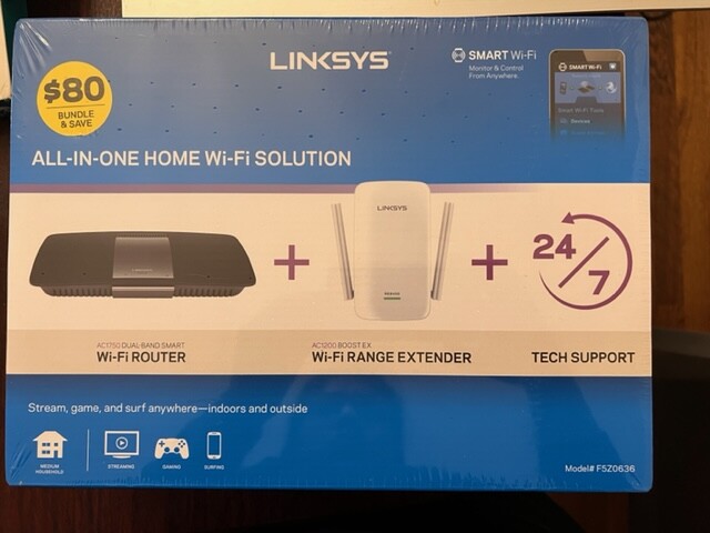 Linksys Ac1750 Dual-band Smart Wireless Router With Ac1200 Range ...