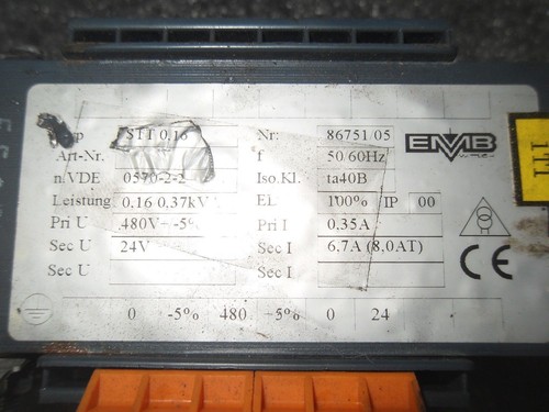 1 EBM STT 0.16 TRANSFORMER | eBay
