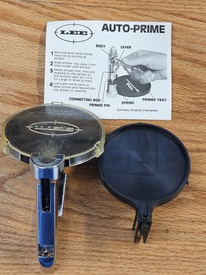 Lee Auto Prime Hand Priming Tool with #4 Shell Holder | eBay