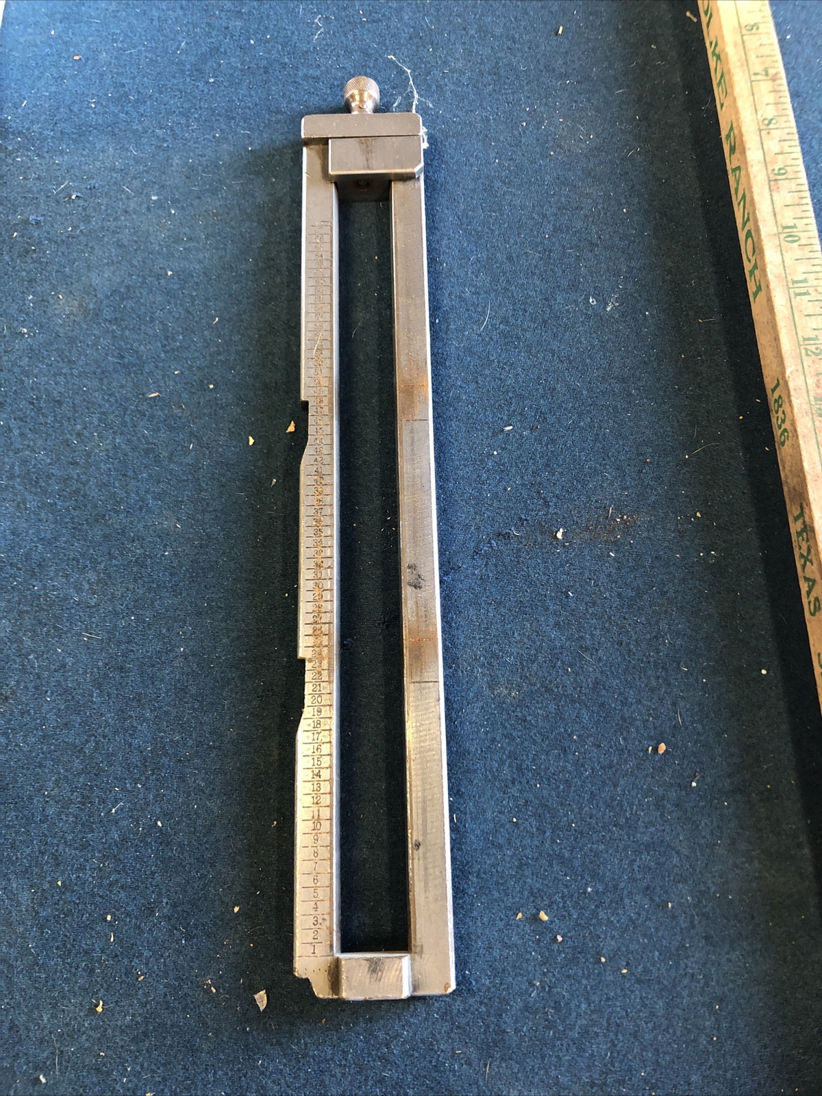 Ludlow Composing Stick 1” Diameter Printing Hot Lead 14” long | eBay