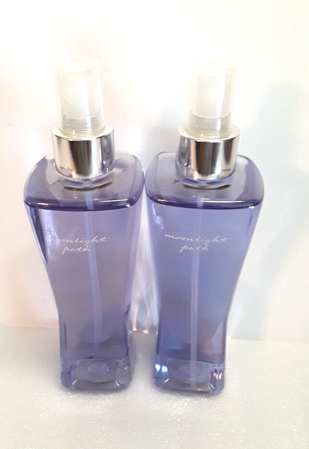 Bath & Body Works Moonlight Path Fragrance Mist x2 Rare Square Bottle ...