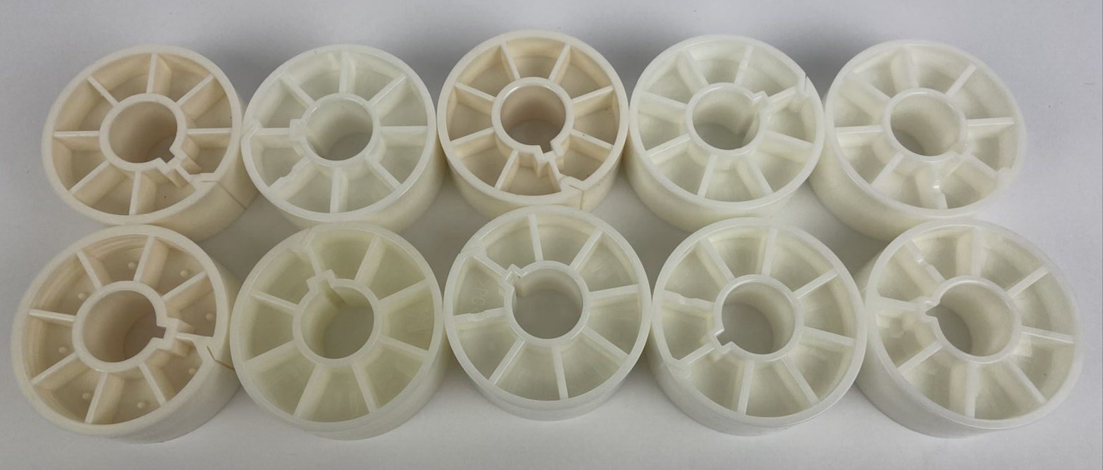 Lot of 10 Hollywood Universal Studios 35mm 3" Diameter Film Core Take ...