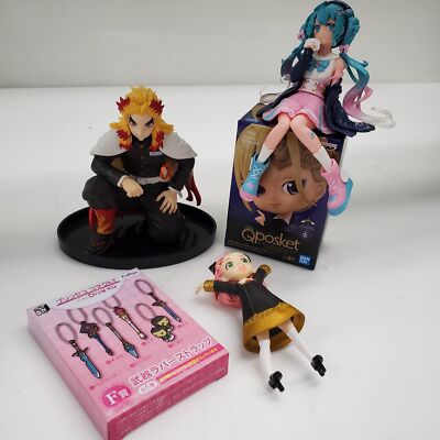 Collection of Assorted Ban Dai/FuRyu Anime Figures | eBay