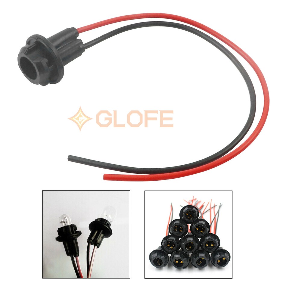 Universal Pigtail Wire Female Socket 2825 Harness License Plate Tag ...