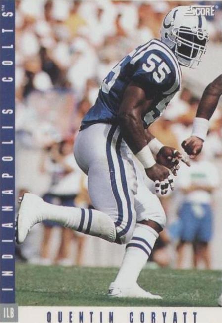 1993 Score - Quentin Coryatt #281 for sale online | eBay