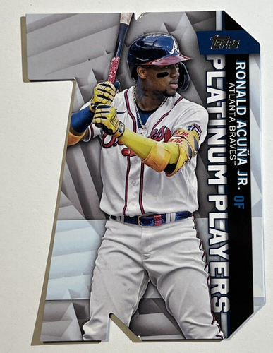 2021 Topps Die-cut Platinum Players Ronald Acuna Jr PDC-57 SP Atlanta ...
