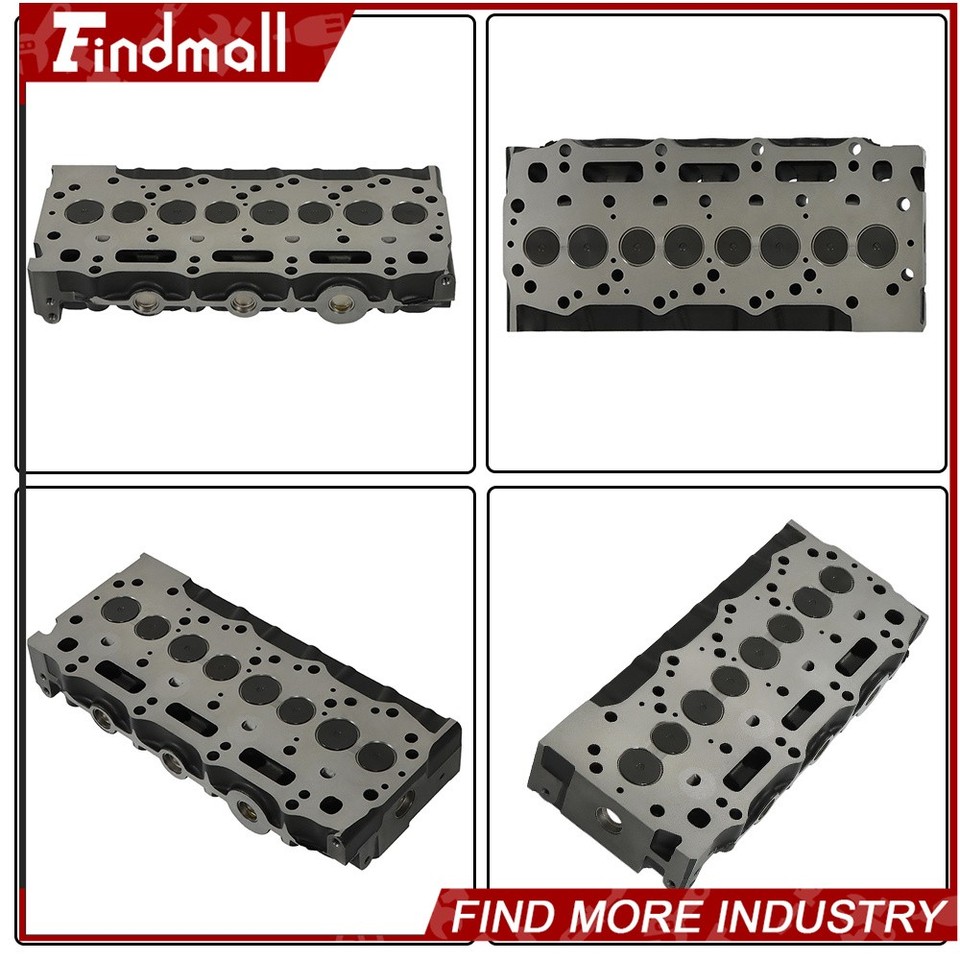 Findmall Complete Cylinder Head Replacement For Perkins 404D-22 404D ...