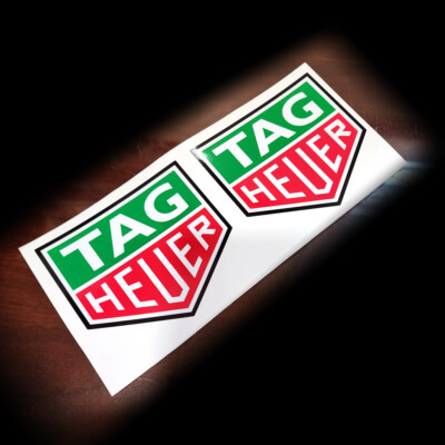 new style tag heuer watch sticker decal timing race car | eBay