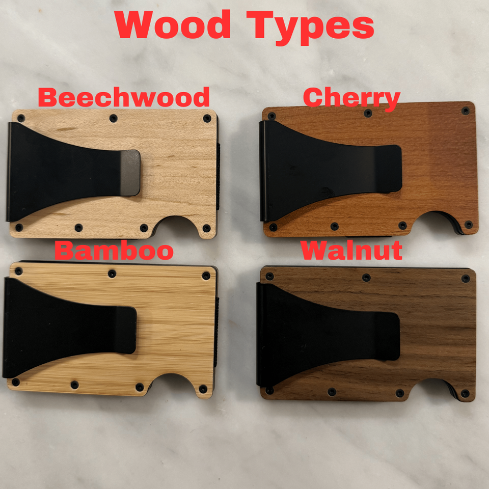 Wood Wallet Minimalist Laser Engraved with GARDEVOIR | eBay