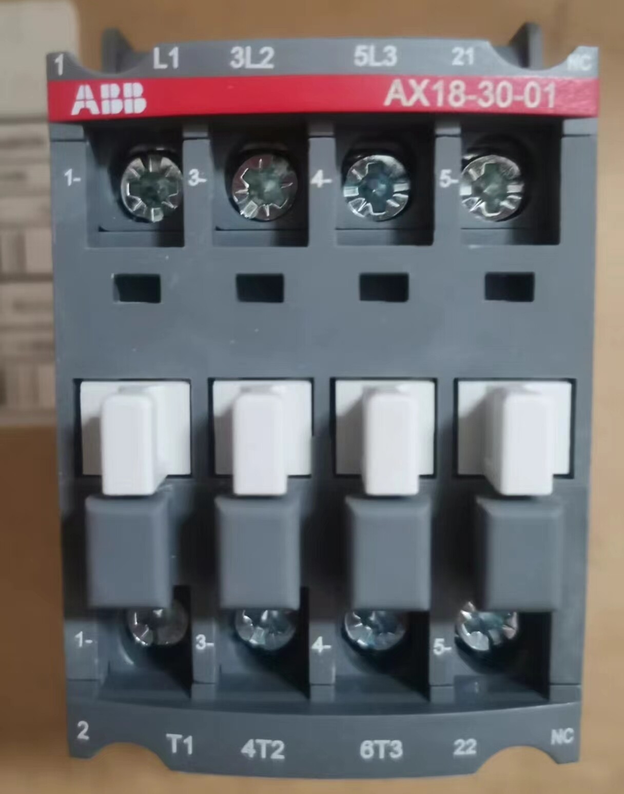 1pc ABB AX18-30-01-84 Contactor 110V50Hz/110-120V60Hz 1SBL921074R8401 ...