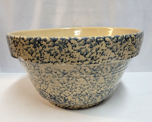 Robinson Ransbottom Roseville, OH Blue Sponge Ware Mixing Bowl Set 305 ...
