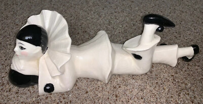 Vintage MCM Taste Setter Sigma Harlequin Pierrot Clown Mime Figurine ...