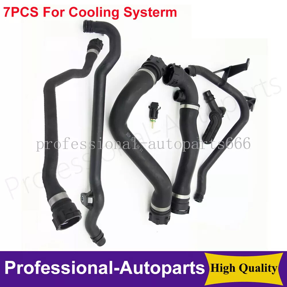 7Pcs Cooling Systerm Radiator Water Hoses Kit For BMW 98-06 E46 320i ...