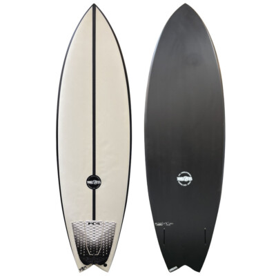 6'2" JS Industries "Black Baron" - Lightly Used Twin Fin Fish Surfboard ...