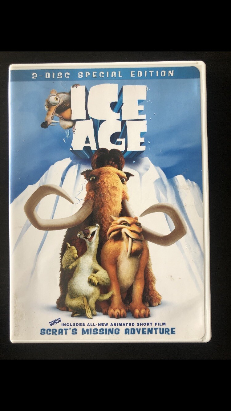 Ice Age (DVD, 2002, 2-Disc Set, Includes Full Frame and Widescreen ...